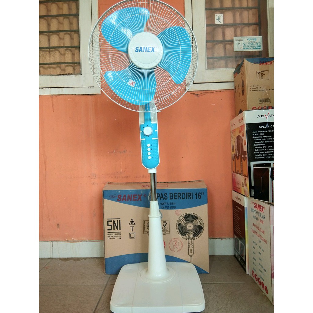 Jual KIPAS ANGIN STAND FAN *SANEX* FS 889/884 | Shopee Indonesia