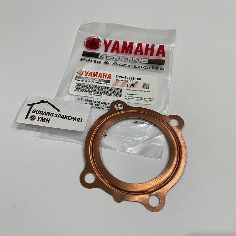 Jual Gasket Perpak Paking Cylinder Silinder Head Blok Block Seher Atas Kop RXZ RZR 3RS-E1181-00 ...