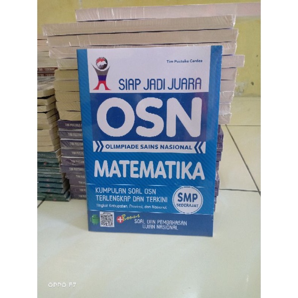 Jual BUKU SIAP JADI JUARA OSN MATEMATIKA SMP SEDERAJAT | Shopee Indonesia