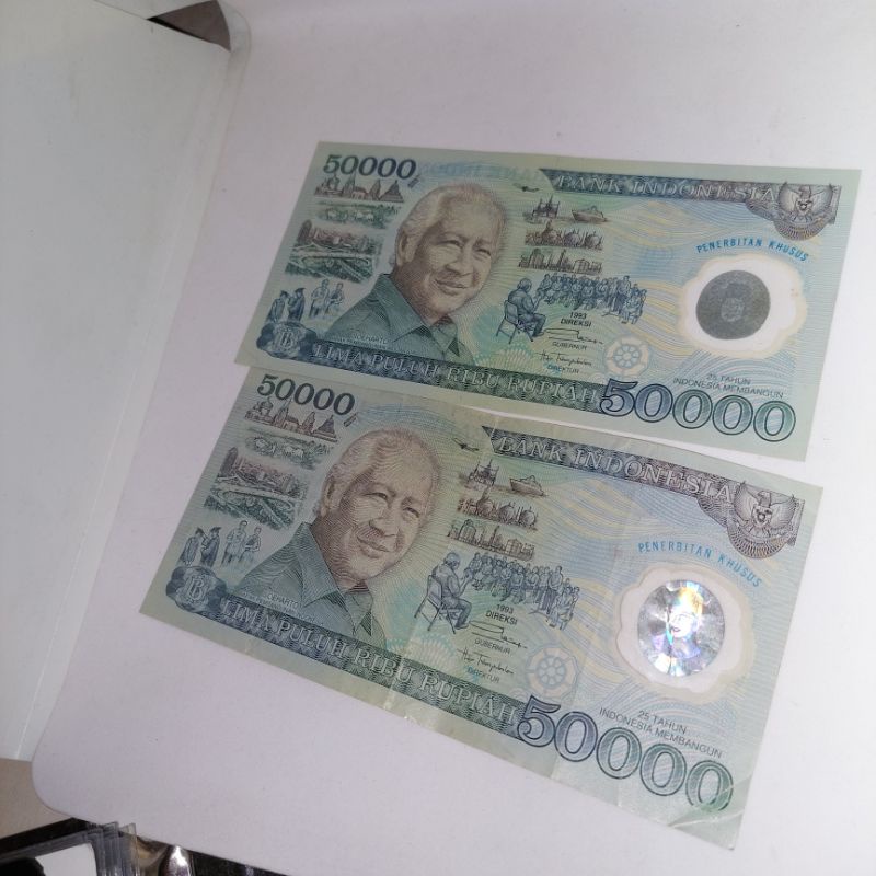 Jual UANG KUNO 50000 POLYMER SOEHARTO TAHUN 1993 | Shopee Indonesia