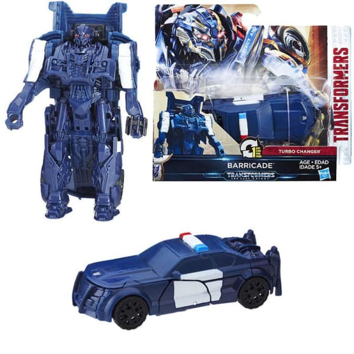 Jual Hasbro Transformers The Last Knight Autobot Barricade Turbo ...