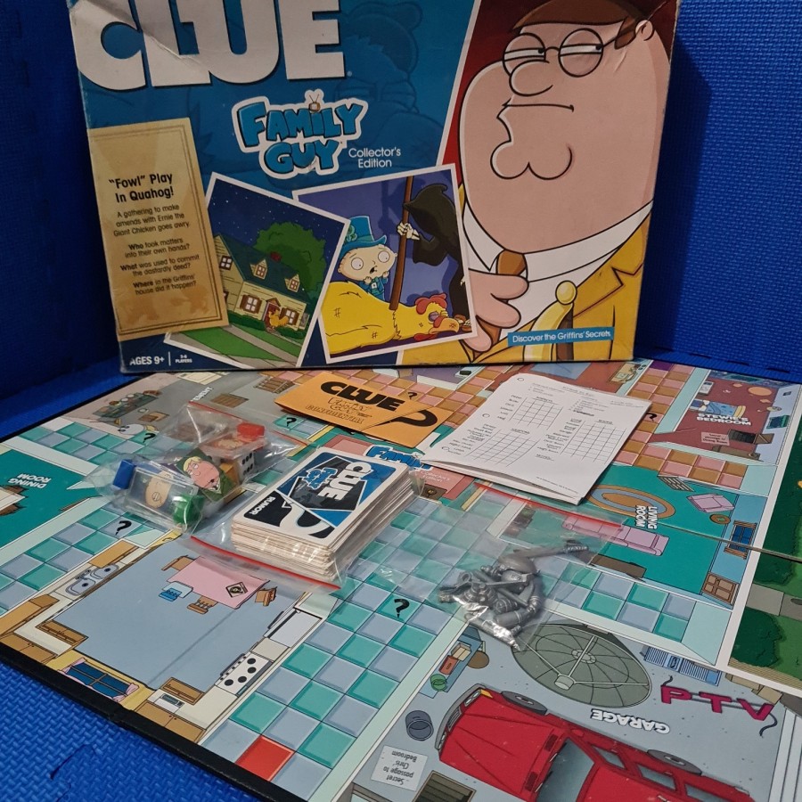 Jual Board Game - Clue Family Guy Collector's Edition by Hasbro ...