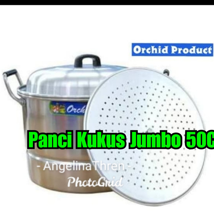 Jual Panci Kukus Jumbo Orchid 50CM - Langseng Jumbo Orchid 50CM ...