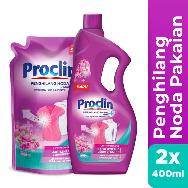 Jual Proclin penghilang noda ref 400ml/800ml/btl 400ml | Shopee Indonesia