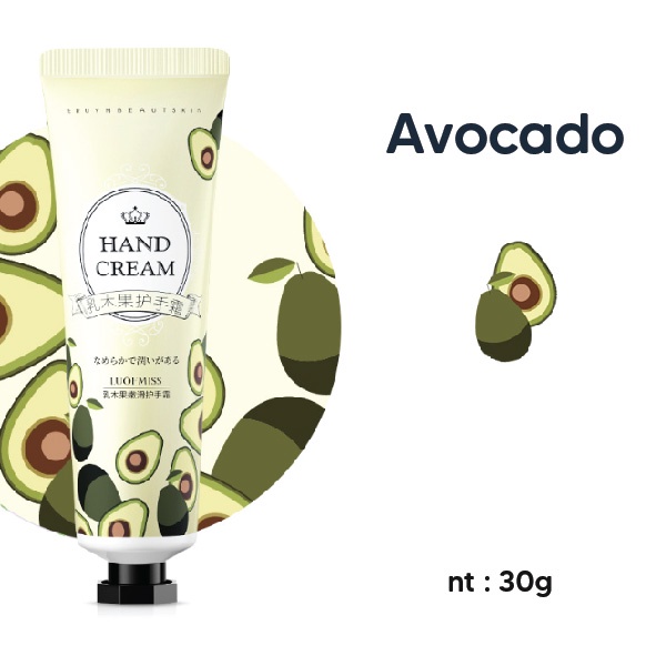 Jual KACHI - LUOFMISS Hand Cream Krim Tangan Alami Natural Pelembab ...