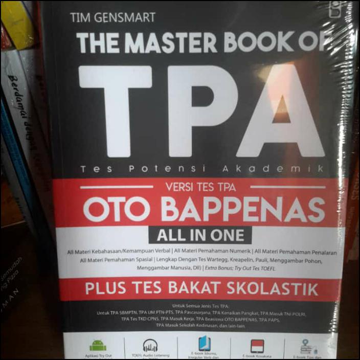 Jual THE MASTER BOOK OF TPA TES POTENSI SKOLASTIK VERSI TES TPA OTO ...