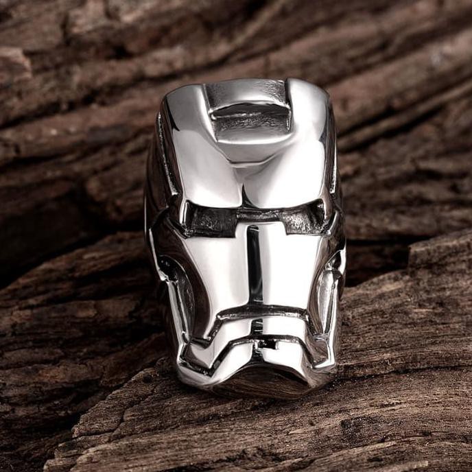 Jual Cincin Titanium Cincin Avenger Ironman Ring Superhero Tony Stark ...