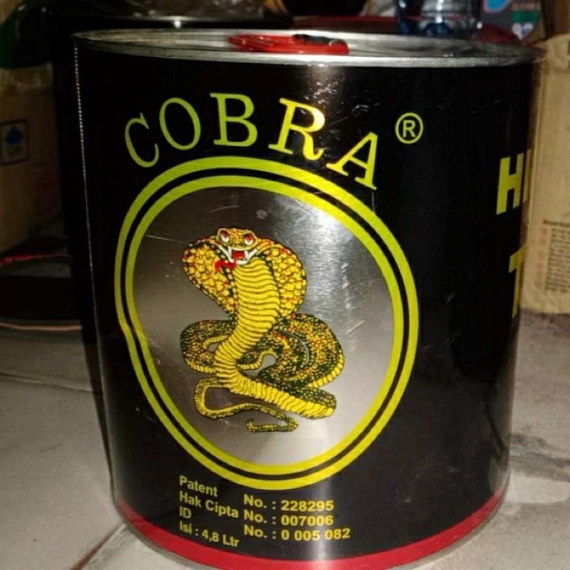 Jual Pengencer Cat Thinner Cobra High Gloss 5 Liter Galon | Shopee ...