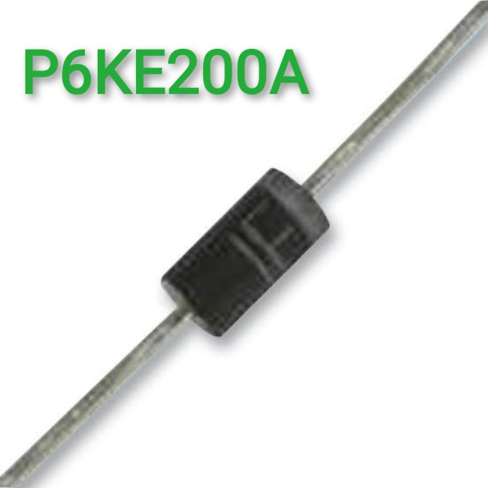 Jual P6KE200A P6KE 200A P6KE200 Dioda TVS Diode TV Do-15 600W 274V 2,2A ...