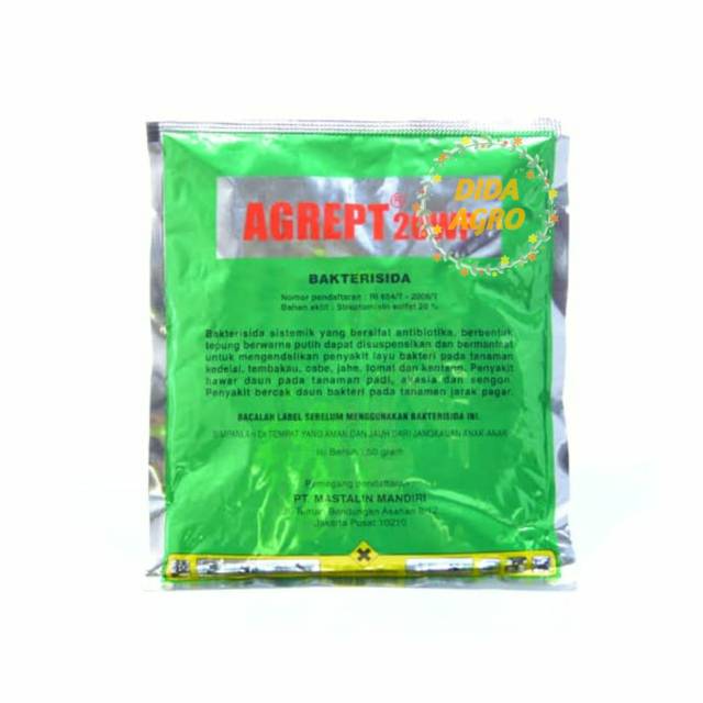 Jual OBAT PERTANIAN AGREPT 20WP (50gr) ANTI PENYAKIT LAYU BAKTERI ...