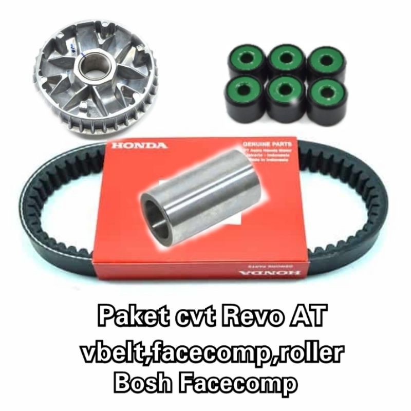 Jual Paket CVT Revo AT Revo Matic ( Vbelt,roller,facecomp,dan bosh ...