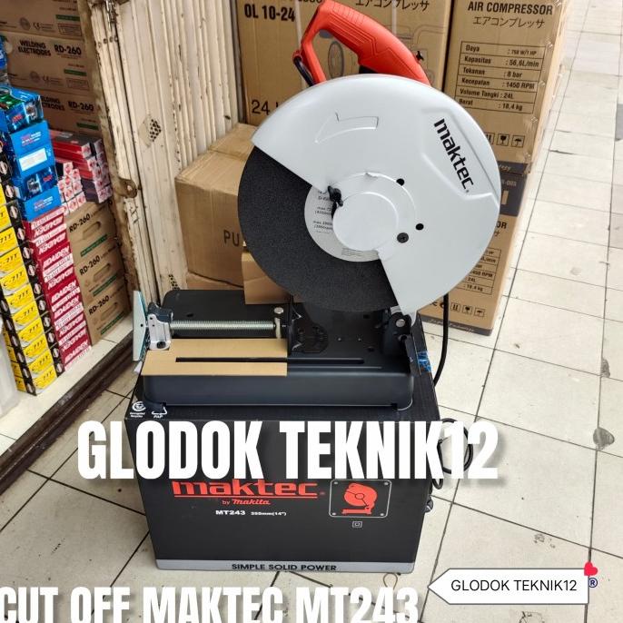 Jual Mesin Cutting Wheel 14 Inch Merk Maktec Mt 243 Gurinda Duduk ...