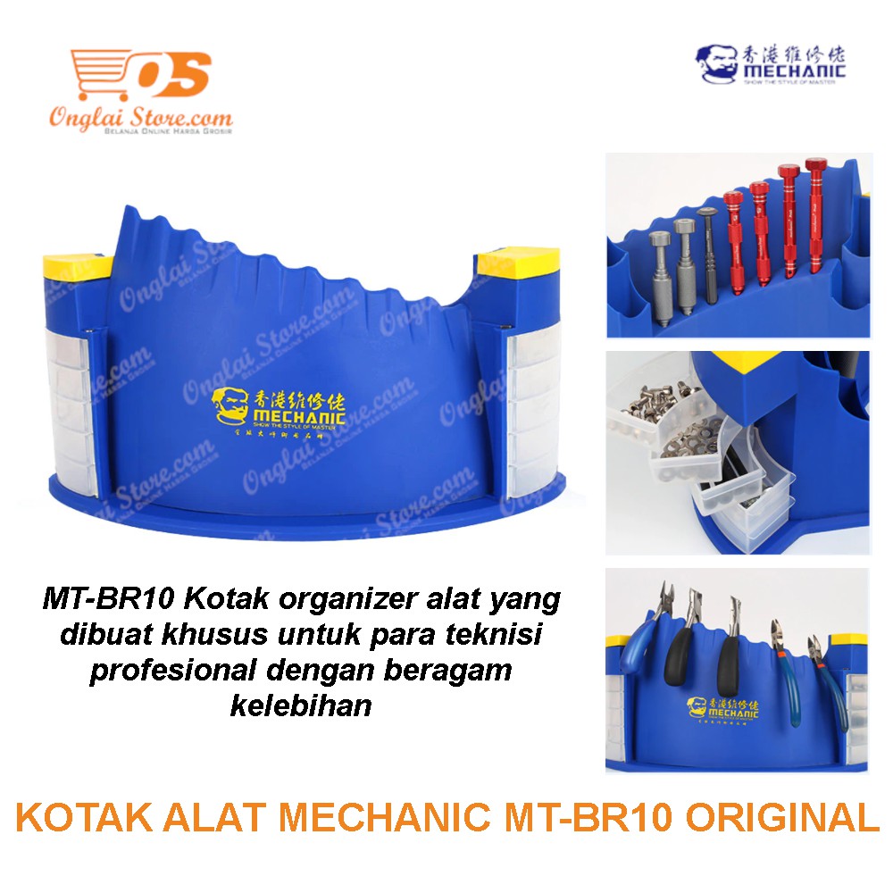 Jual Rak Teknisi Kotak Alat MECHANIC MT-BR10 box Obeng Pinset Tool ...