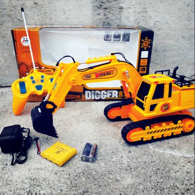 Jual RC Alat Berat Excavator - Remote Control Beko Truk Mainan Anak ...