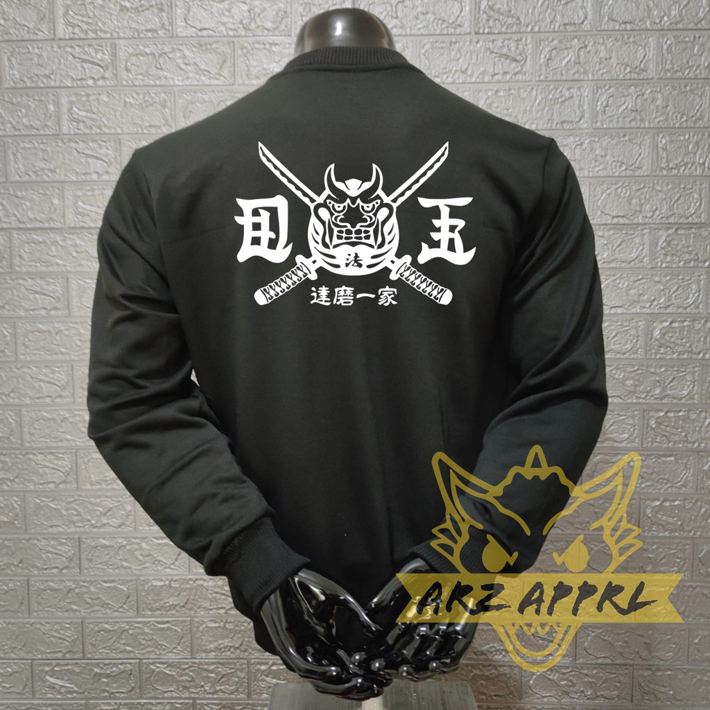 Jual JAKET SWEATER CUSTOM HOODIE & CREWNECK DARUMA IKKA | Shopee Indonesia
