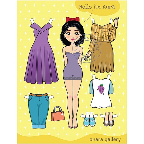 Jual Boneka Kertas/BP/Bongkar Pasang/Paper Doll | Shopee Indonesia