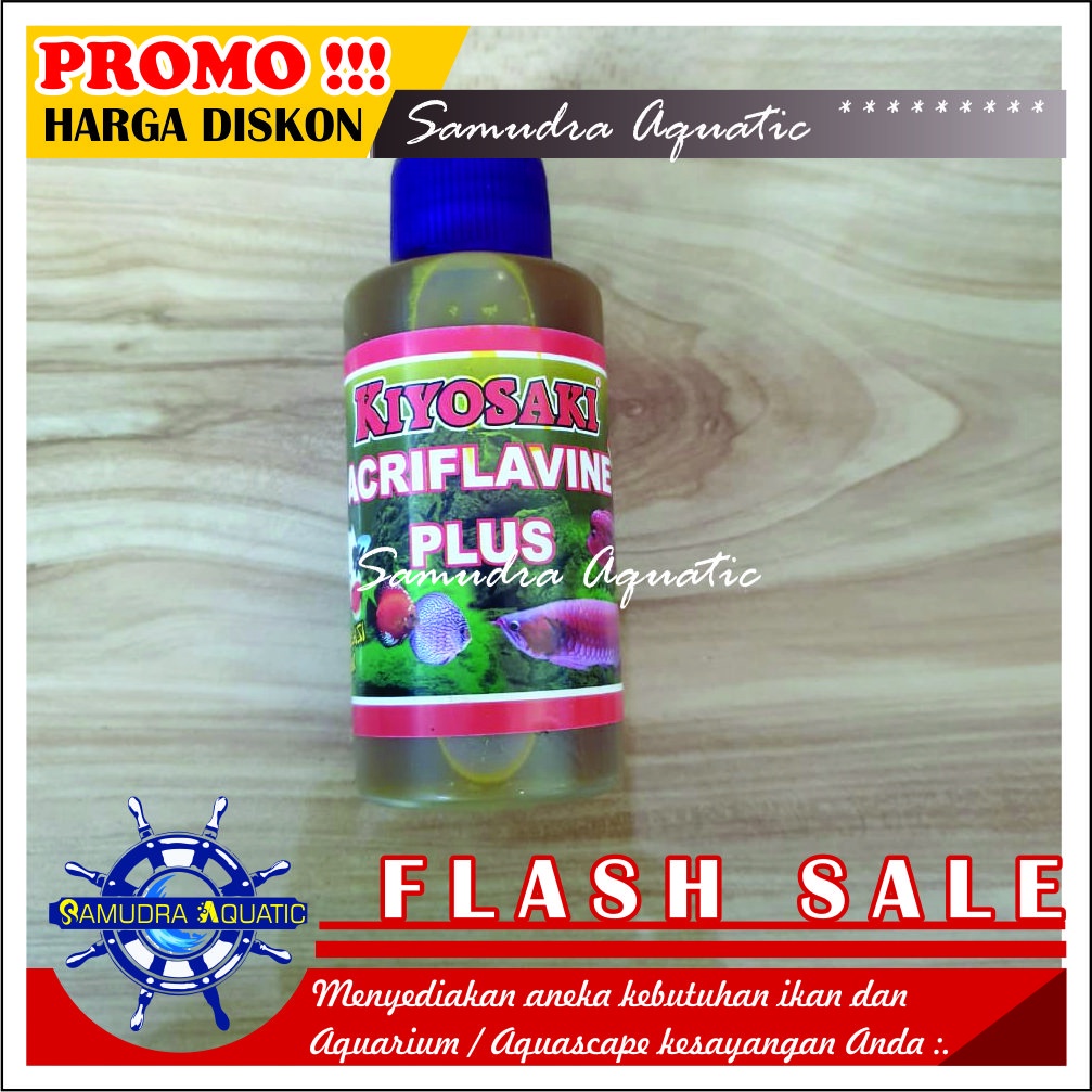 Jual Obat Kuning ACRIFLAVINE Ikan, Obat Jamur Obat Kuning Ikan (GRATIS ...