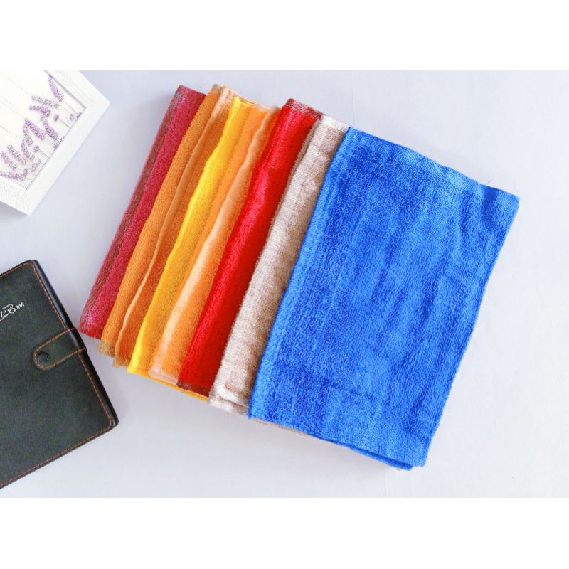 Jual Handuk Leher Dua Panda ( warna campur) | Shopee Indonesia