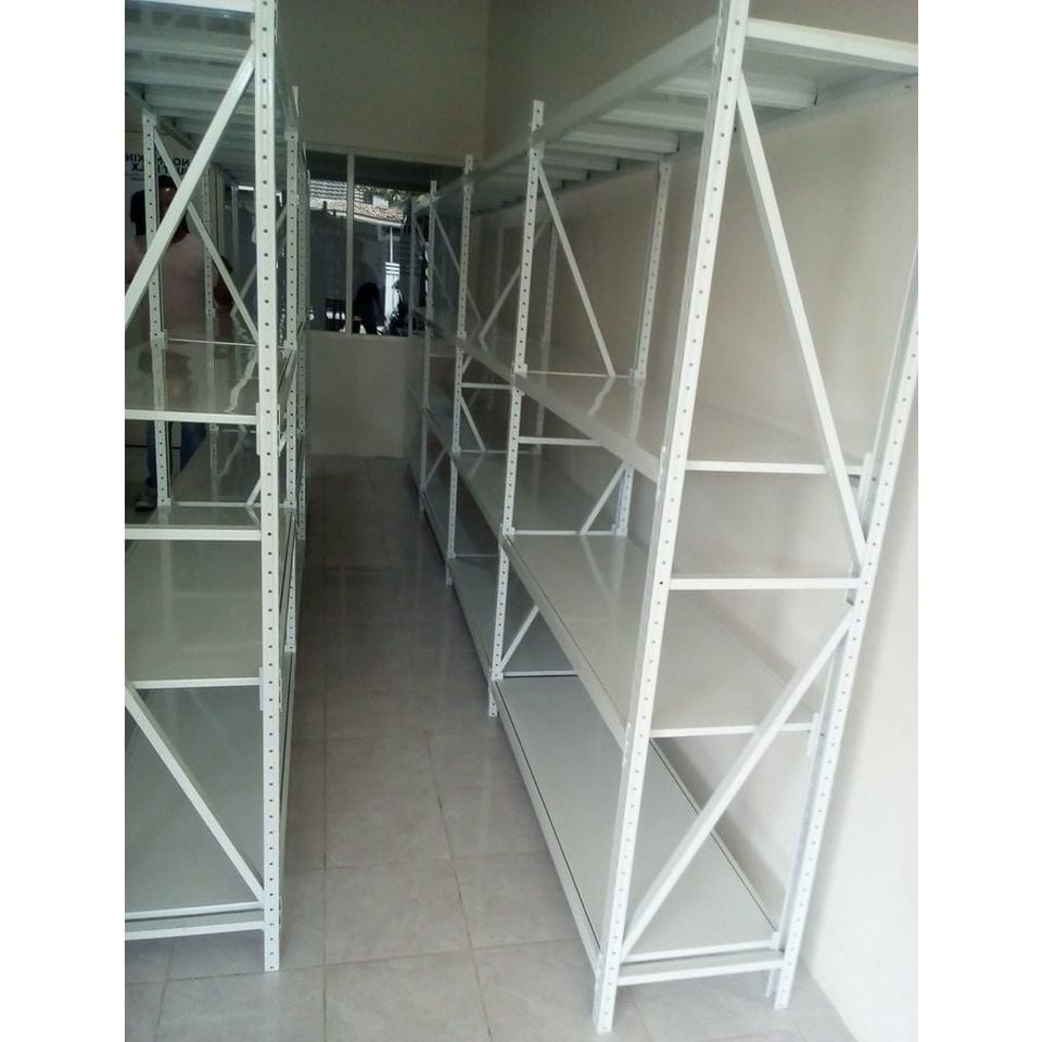 Jual Rak Besi Baja / Rak Gudang Besi Light Duty Kapasitas 150 Kg ...