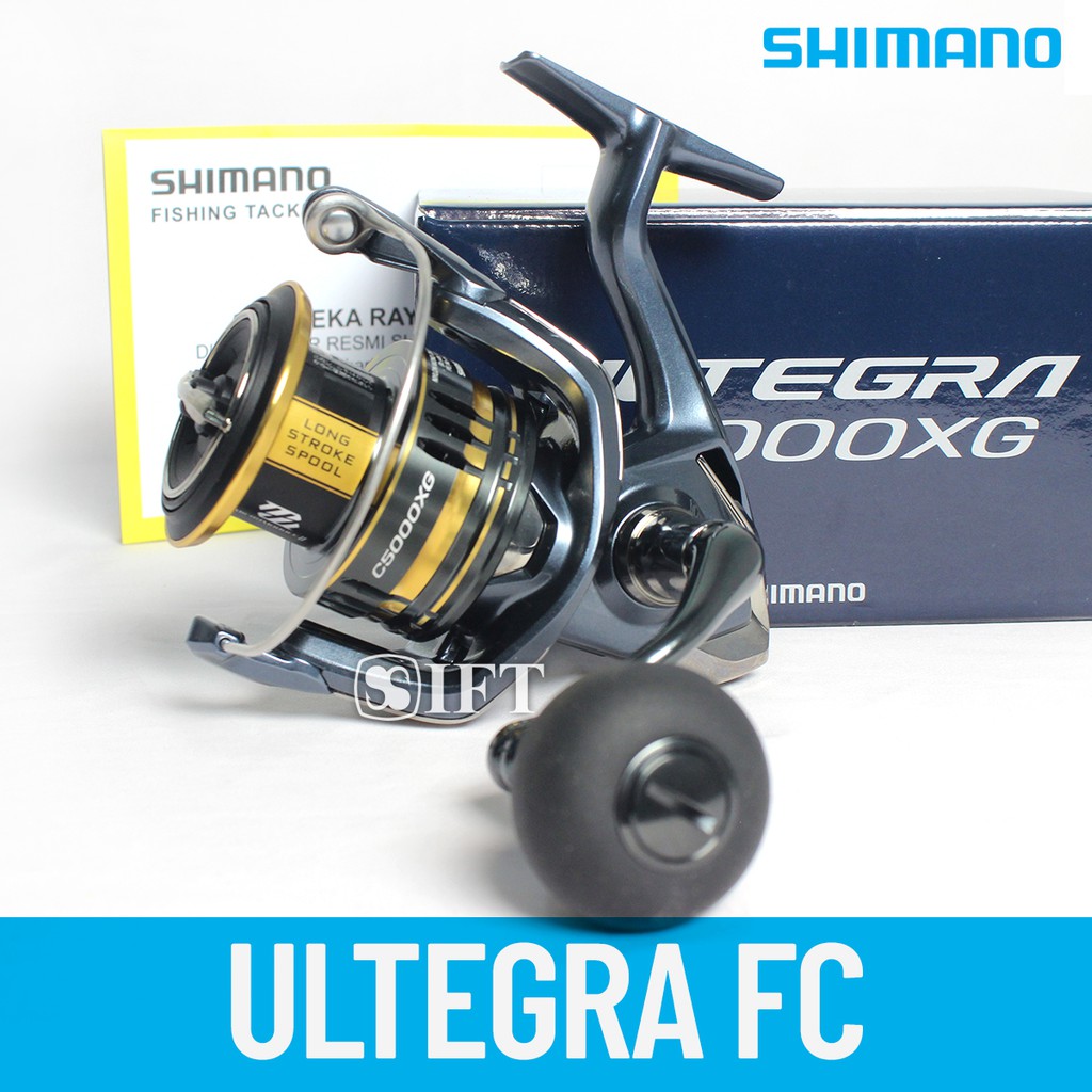 Jual Reel Shimano ULTEGRA FC [2021] Power Handle | Spinning 1000 2500 C3000 4000 C5000 HG/XG ...