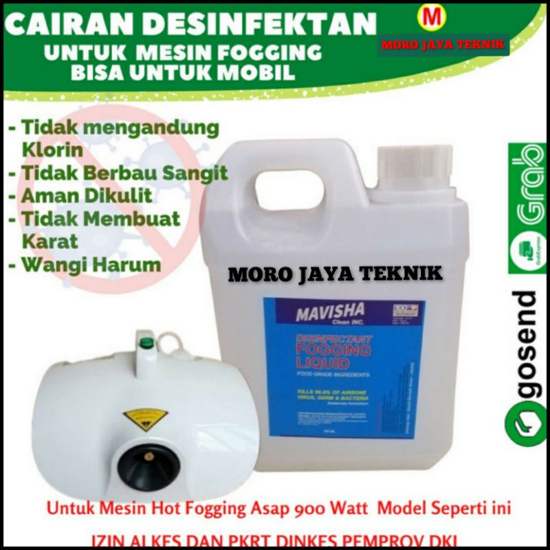 Jual Cairan Hot Fogging Fogging Liquid Mobil Fogging Disinfectant 1 ...