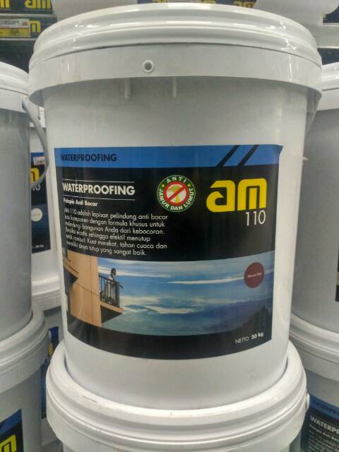 Jual Am 110 Cat pelapis anti Bocor/Waterproofing 20 kg | Shopee Indonesia