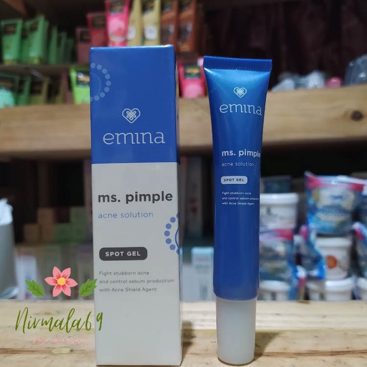 Jual Emina M.s Pimple Acne Solution Spot Gel/emina ms pimpel spot gel ...