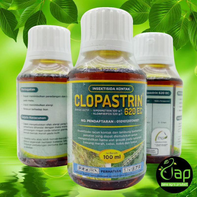 Jual INSEKTISIDA KONTAK CLOPASTRIN 620EC 100ML | Shopee Indonesia