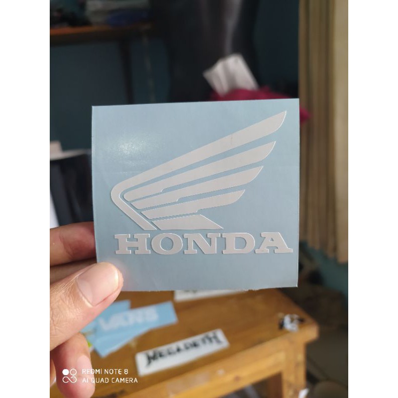 Jual stiker cutting honda sayap sticker murah keren lucu sticker ...