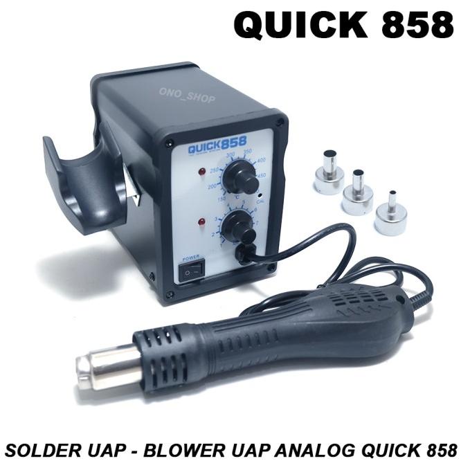 Jual Solder Uap - Blower Uap Analog Quick 858 | Shopee Indonesia