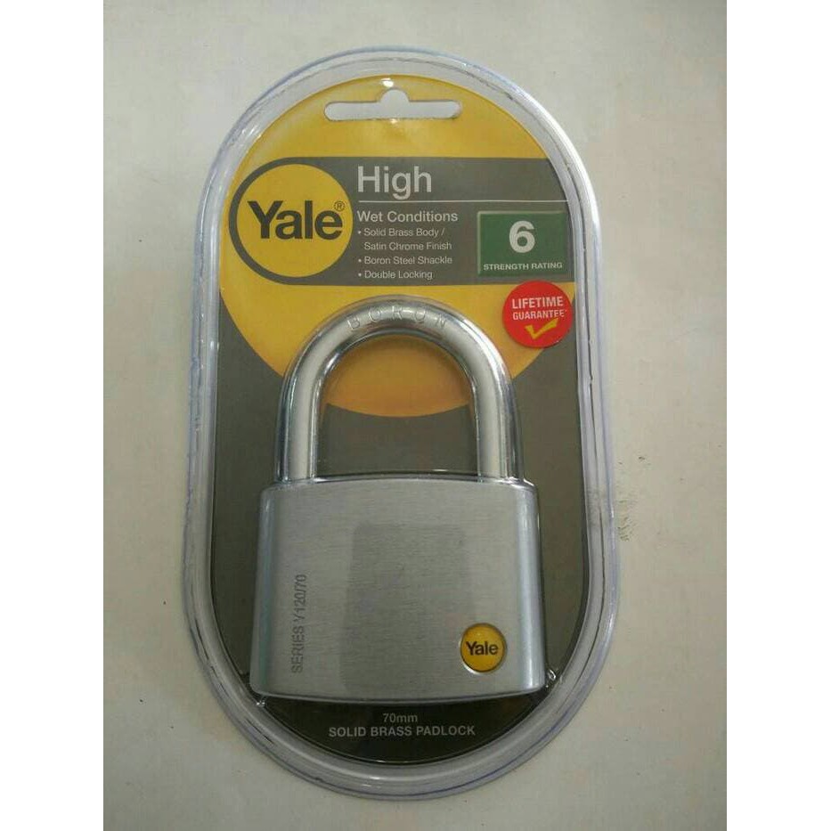 Jual Gembok Rumah / Toko Yale BORON 70mm Pendek | Shopee Indonesia