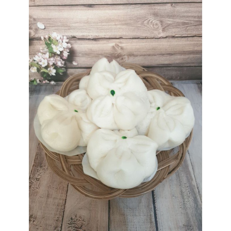 Jual BAKPAO KACANG IJO Erlin's Pao (6pc) | Shopee Indonesia
