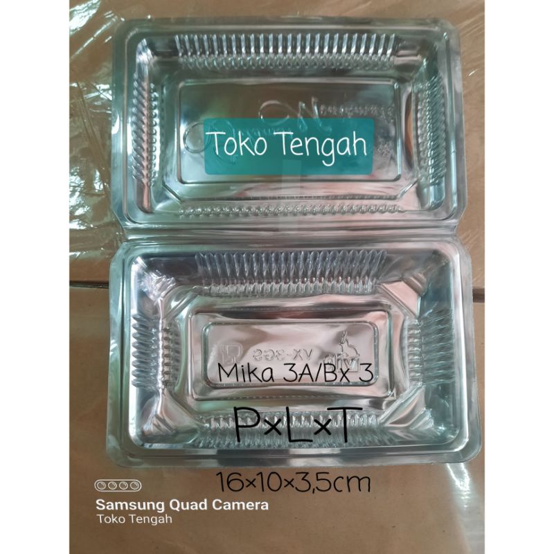 Jual MIKA PLASTIK 3A/BOX MIKA PLASTIK BX3(100PCS) | Shopee Indonesia
