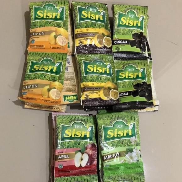 Jual TEH SISRI Rasa Gula Batu / Teh Sisri Minuman Serbuk Rasa Gula Batu ...