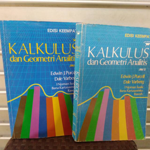 Jual KALKULUS DAN GEOMETRI ANALITIS oleh EDWIN J PURCELL dan DALE ...
