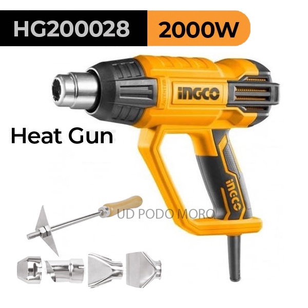 Jual Ingco Heat Gun 3 Level Panas Digital Blower Pemanas Angin HG200028 ...
