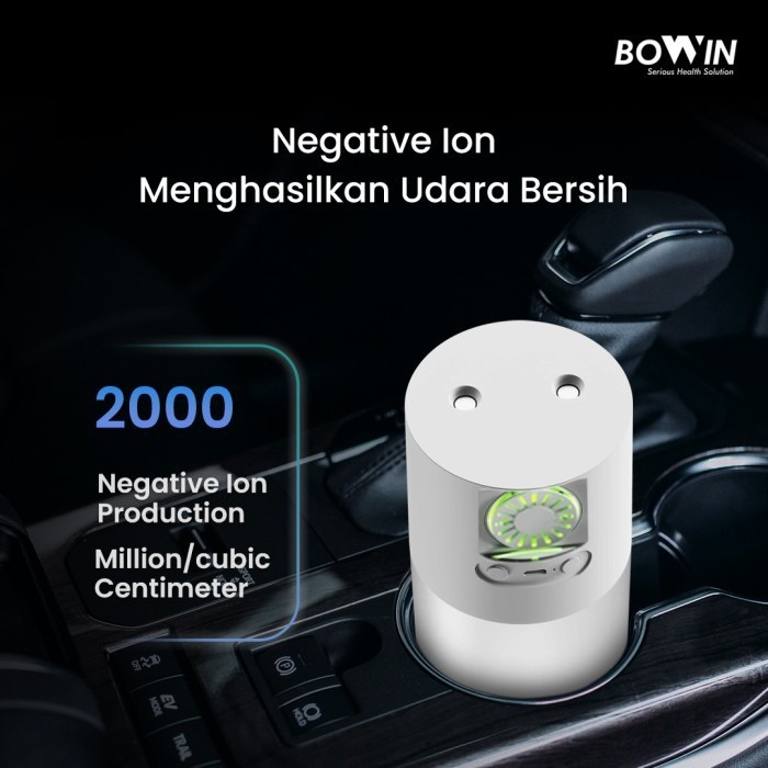 Jual Bowin OXY H2O Air Purifier Humidifier Diffuser Lampu Malam ...