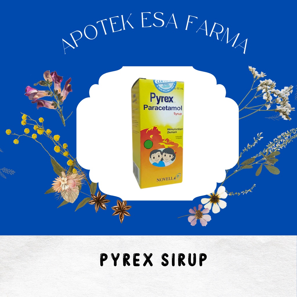 Jual PYREX PARACETAMOL SYRUP 60ML | Shopee Indonesia