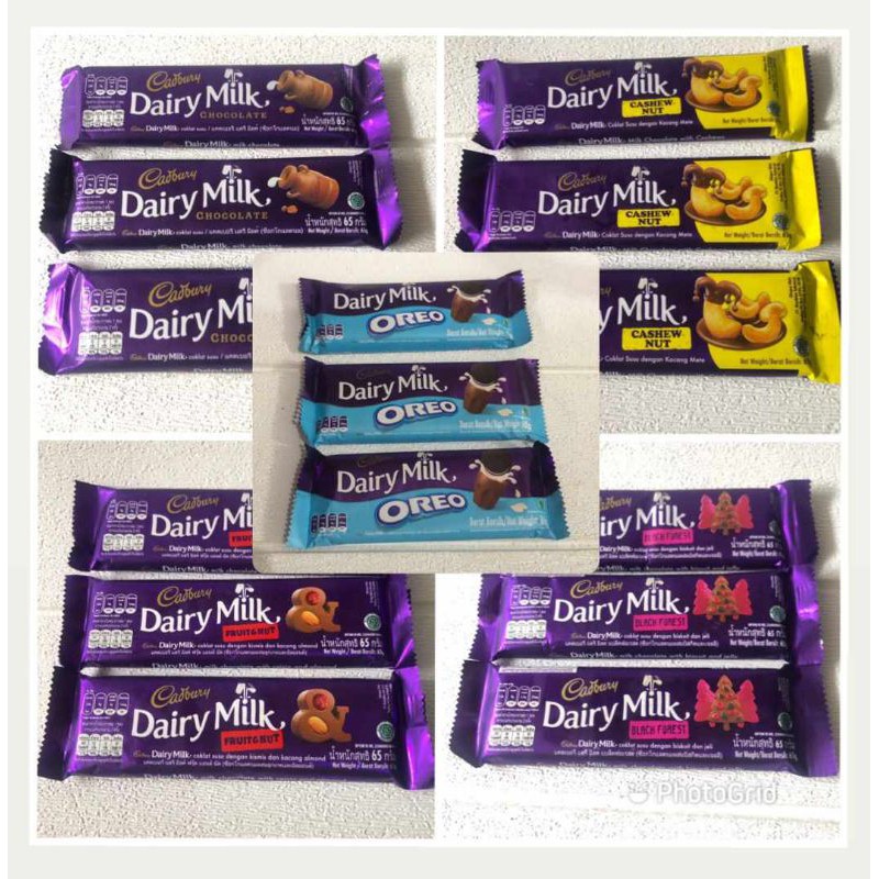 Jual cadbury 62 gr dan 100 gr | Shopee Indonesia