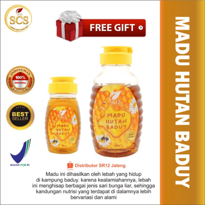 Jual MAFU LEBAH DESA SR12 ASLI BPOM..!!! MADU HUTAN BADUY SR12 / MADU ...