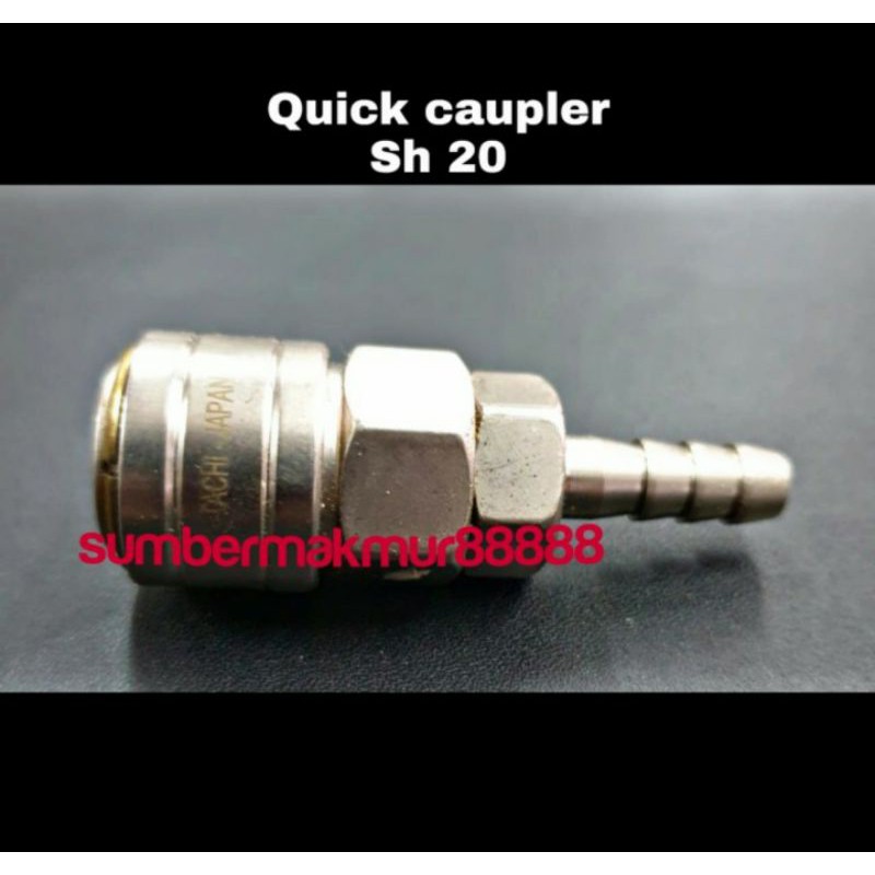 Jual Quick Coupler Tachi Sh 20 one hand | Shopee Indonesia