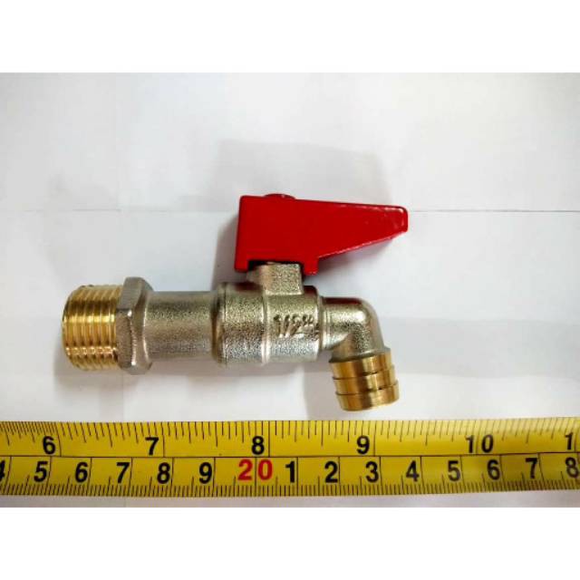 Jual Keran Kran air taman 1/2" inch / kran atap setengah inch keran ...