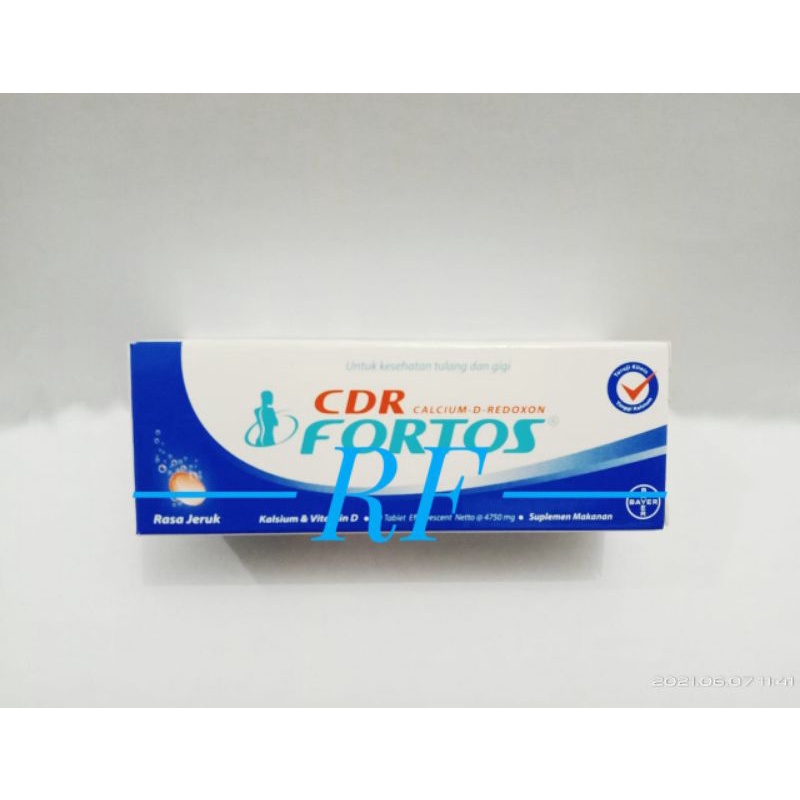 Jual CDR Calcium D Redoxon Fortos Tab Effervescent isi 10 (Bayer ... Jual CDR Calcium D Redoxon Fortos Tab Effervescent isi 10 (Bayer ...