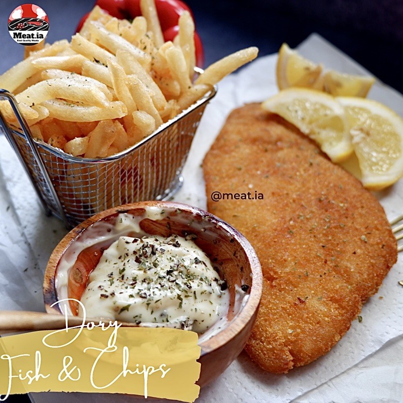 Jual Paket fish&chips battered fish Dory | Shopee Indonesia