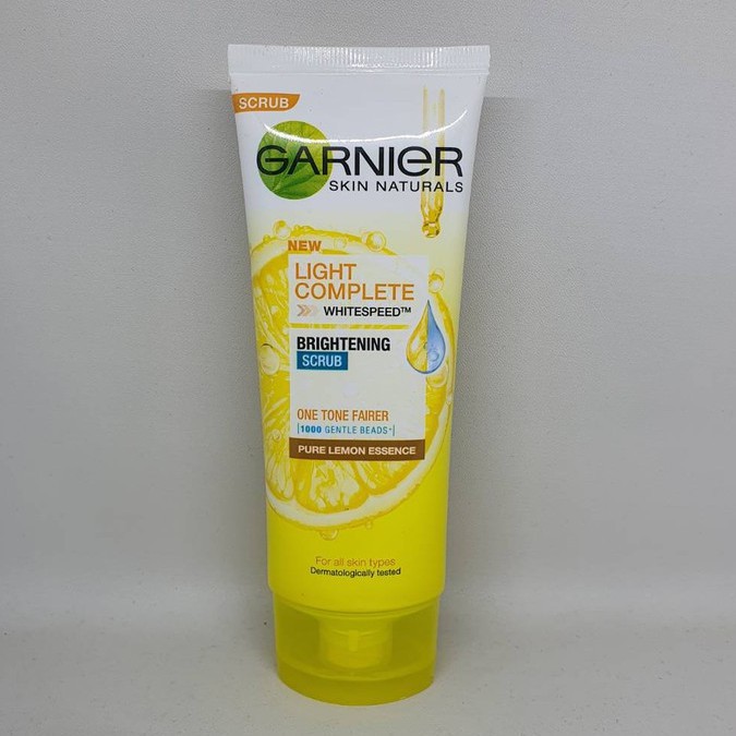 Jual Garnier Light Complete Whitespeed Brightening Scrub - Foam - Serum ...