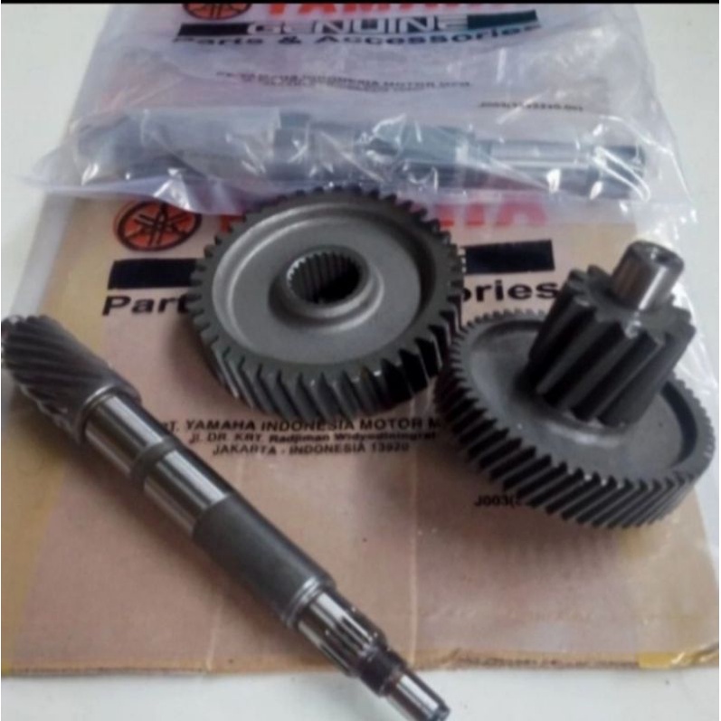 Jual Rasio Set Aerox Gigi Miring 13 T Roda gigi 40T Original | Shopee ...