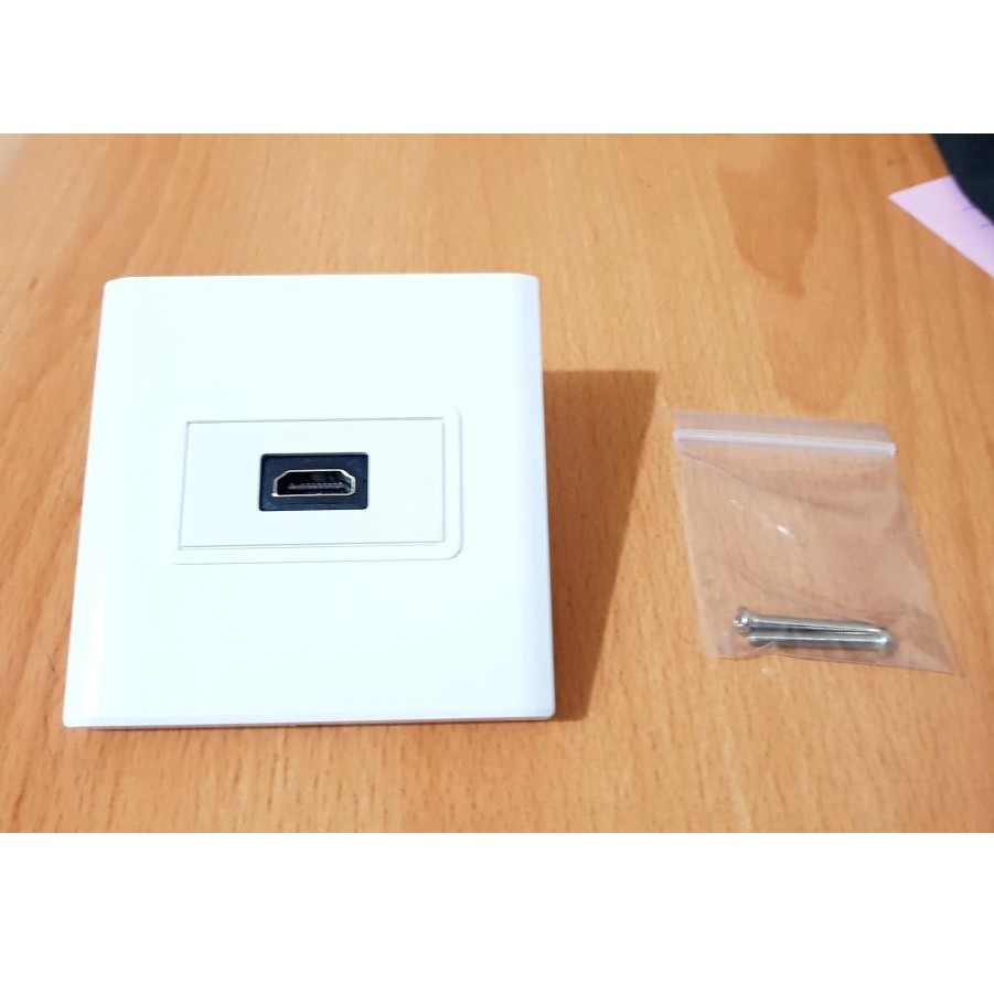 Jual SKU-1010 FACEPLATE HDMI 1 PORT / FACE PLATE / SOCKET HDMI ...