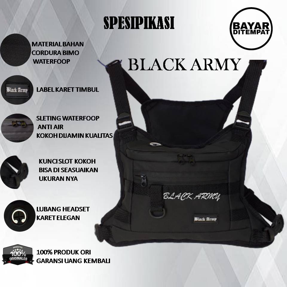 Jual Chest Bag Venom Tas Dada Tactical Rig Bag OutdoorTas Dada ...