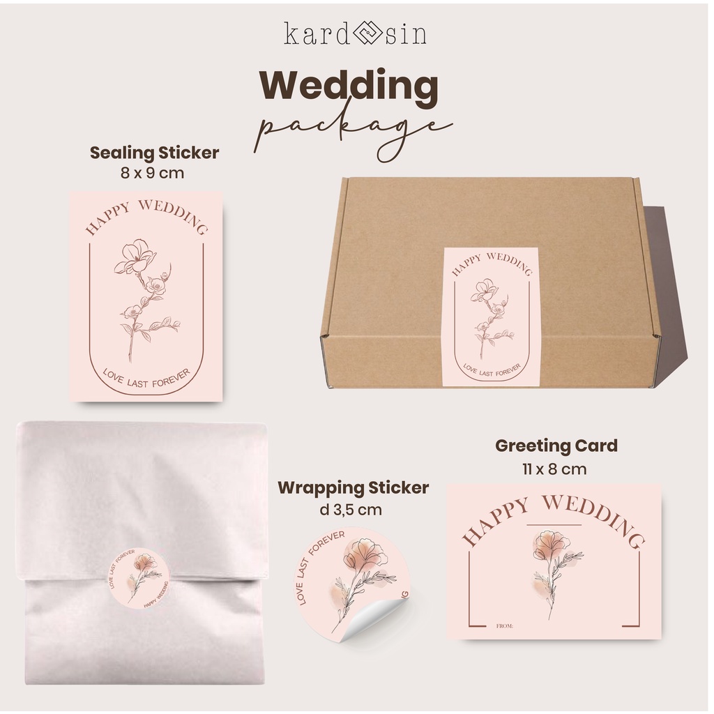 Jual PAKET LENGKAP PACKAGING STICKER ALL IN ONE AESTHETIC PINTEREST ...