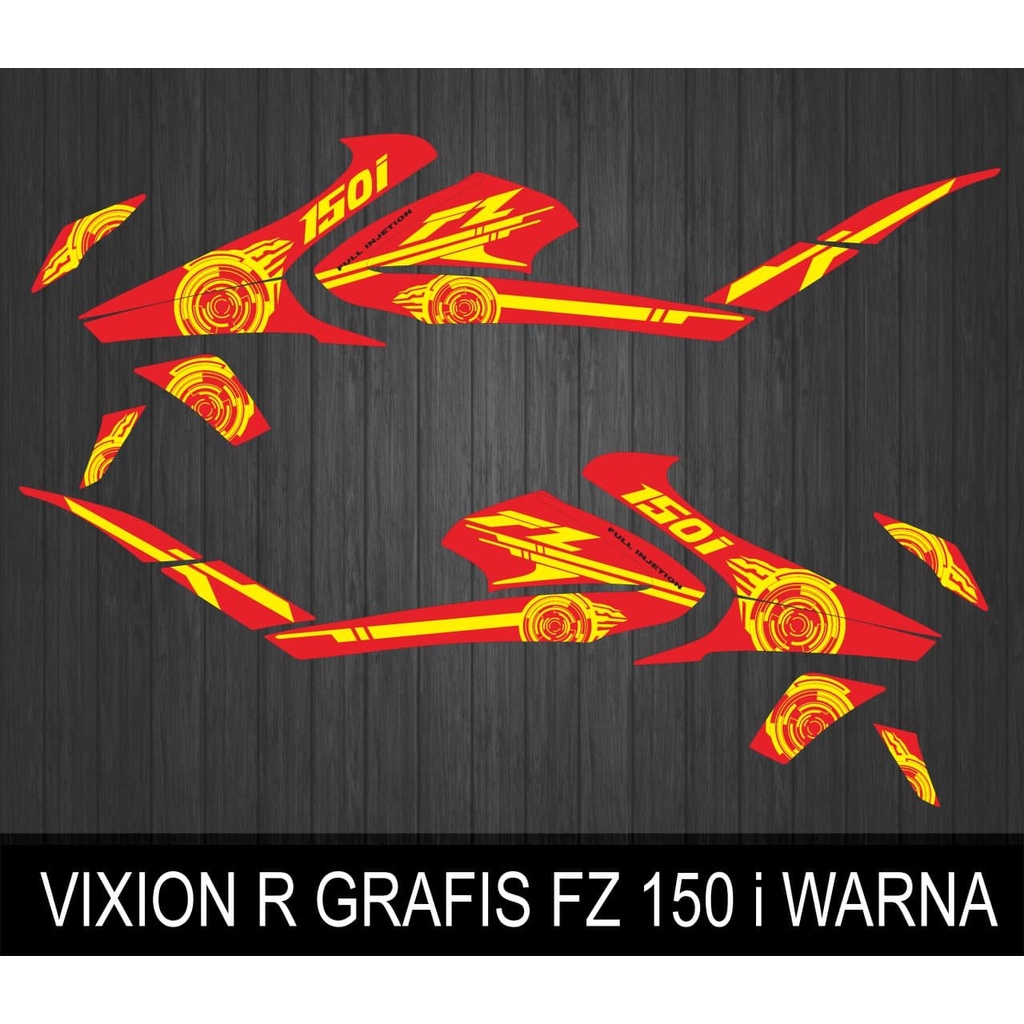 Jual STICKER STRIPING VIXION R GRAFIS FZ I50 i WARNA | Shopee Indonesia